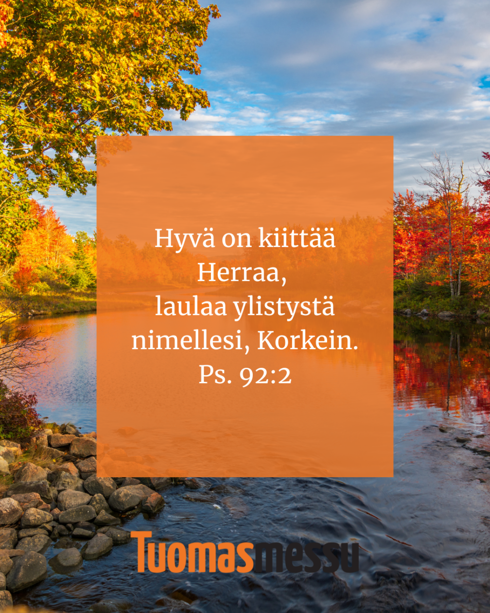 Tulevat tapahtumat - Tuomasmessu